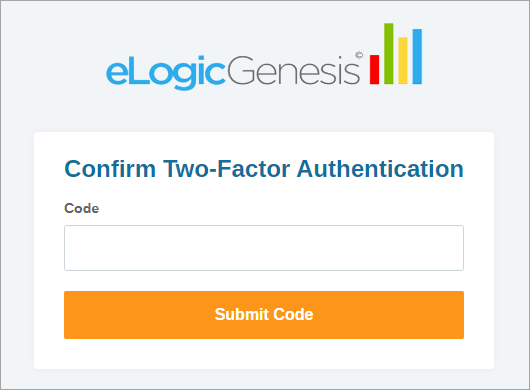 Two Factor Authentication - Set Up and Use – eLogic Genesis